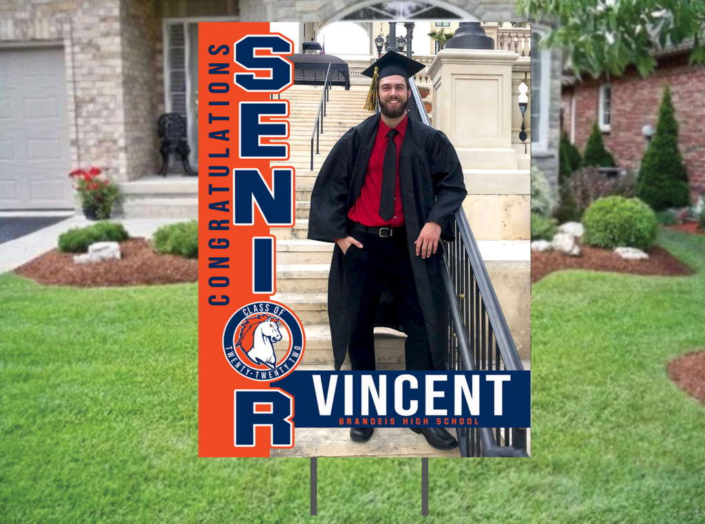 Yard Sign - Senior Vertical - A1 Sports Center