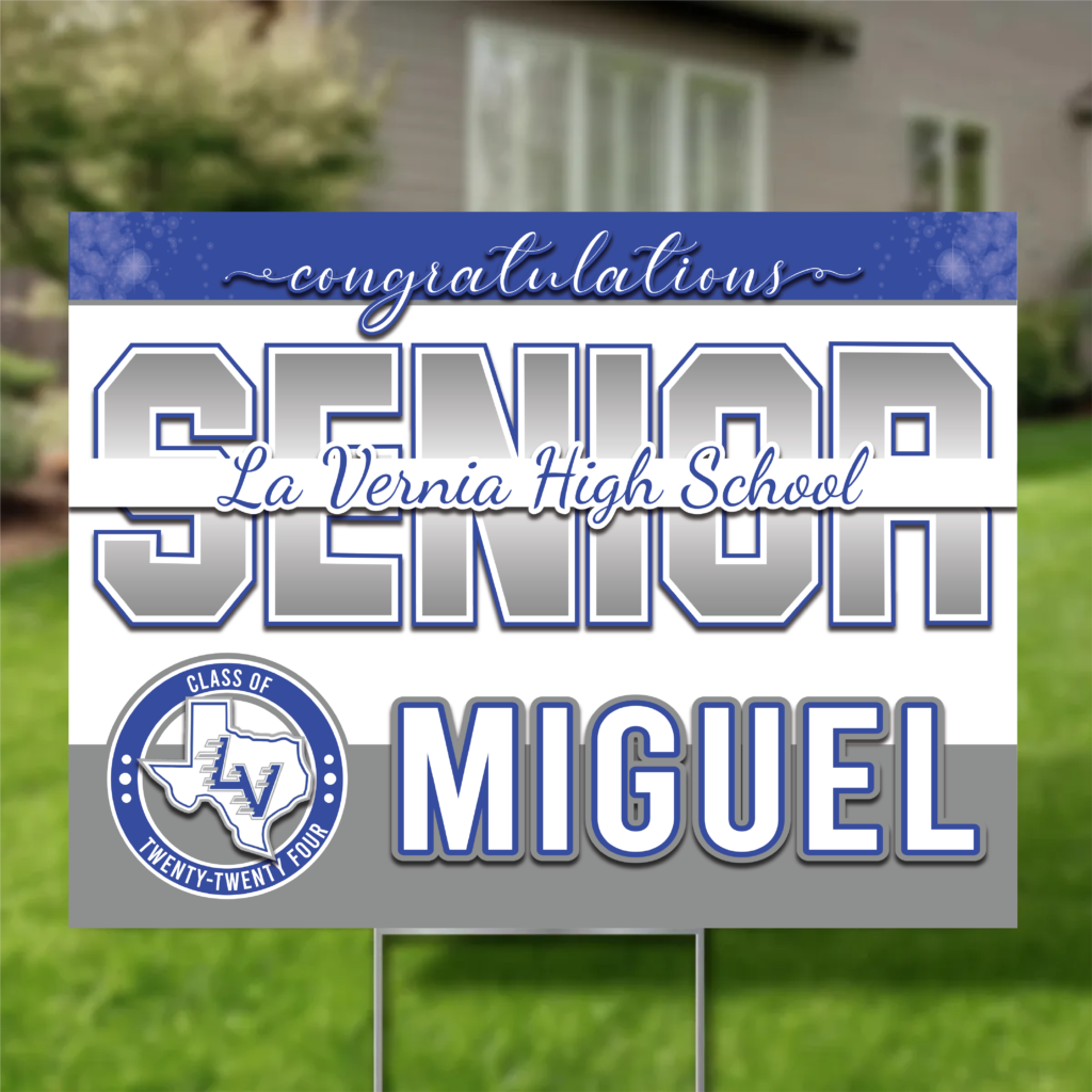 Yard Sign - Congratulations Senior - A1 Sports Center